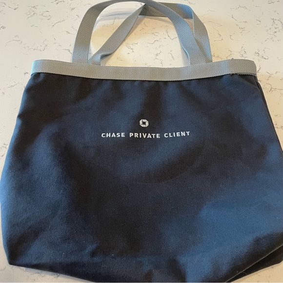 Bags | New Never Used Chase Private Client Canvas Tote Bag Large | Poshmark